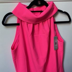 Sail to Sable | Dresses | Sail To Sable Hot Pink Dress Wcollar Very ...